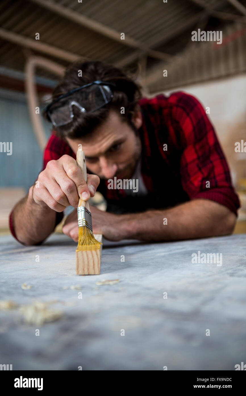 Carpenter painting hi-res stock photography and images - Alamy