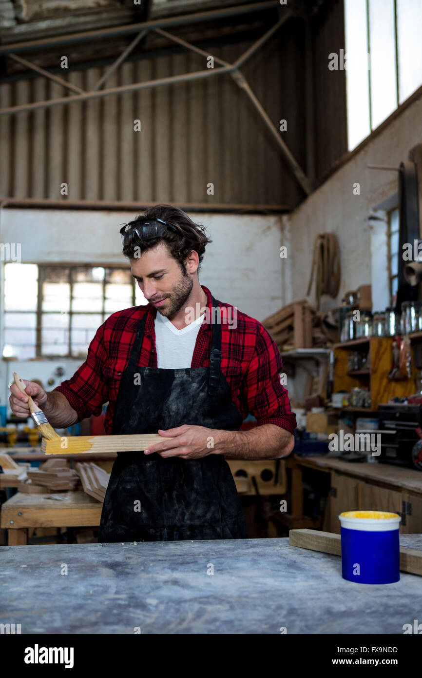 Carpenter painting hi-res stock photography and images - Alamy