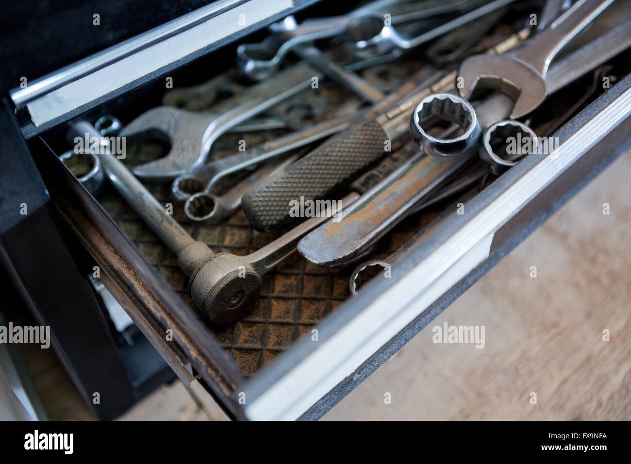 Image of different tools Stock Photo - Alamy