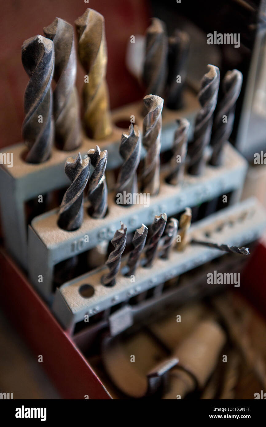 Zoom of different tools Stock Photo - Alamy