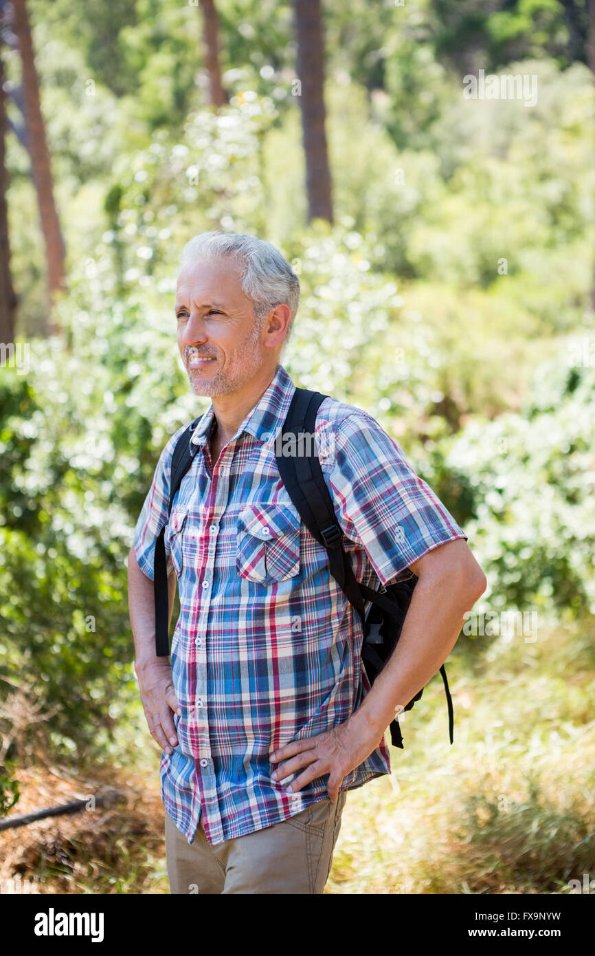 senior man is standing Stock Photo - Alamy