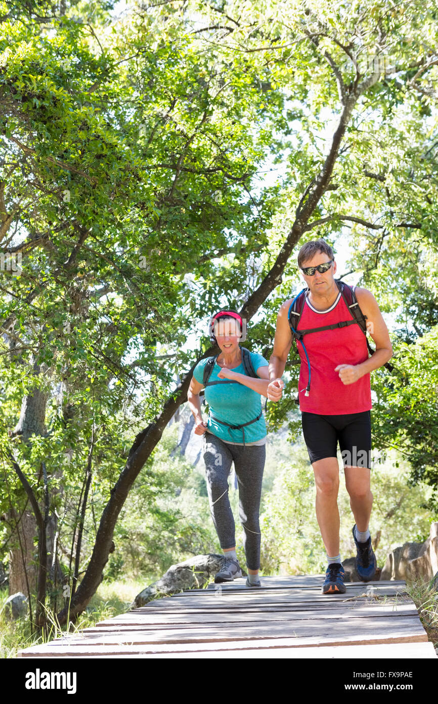 Serious couple running hi-res stock photography and images - Alamy