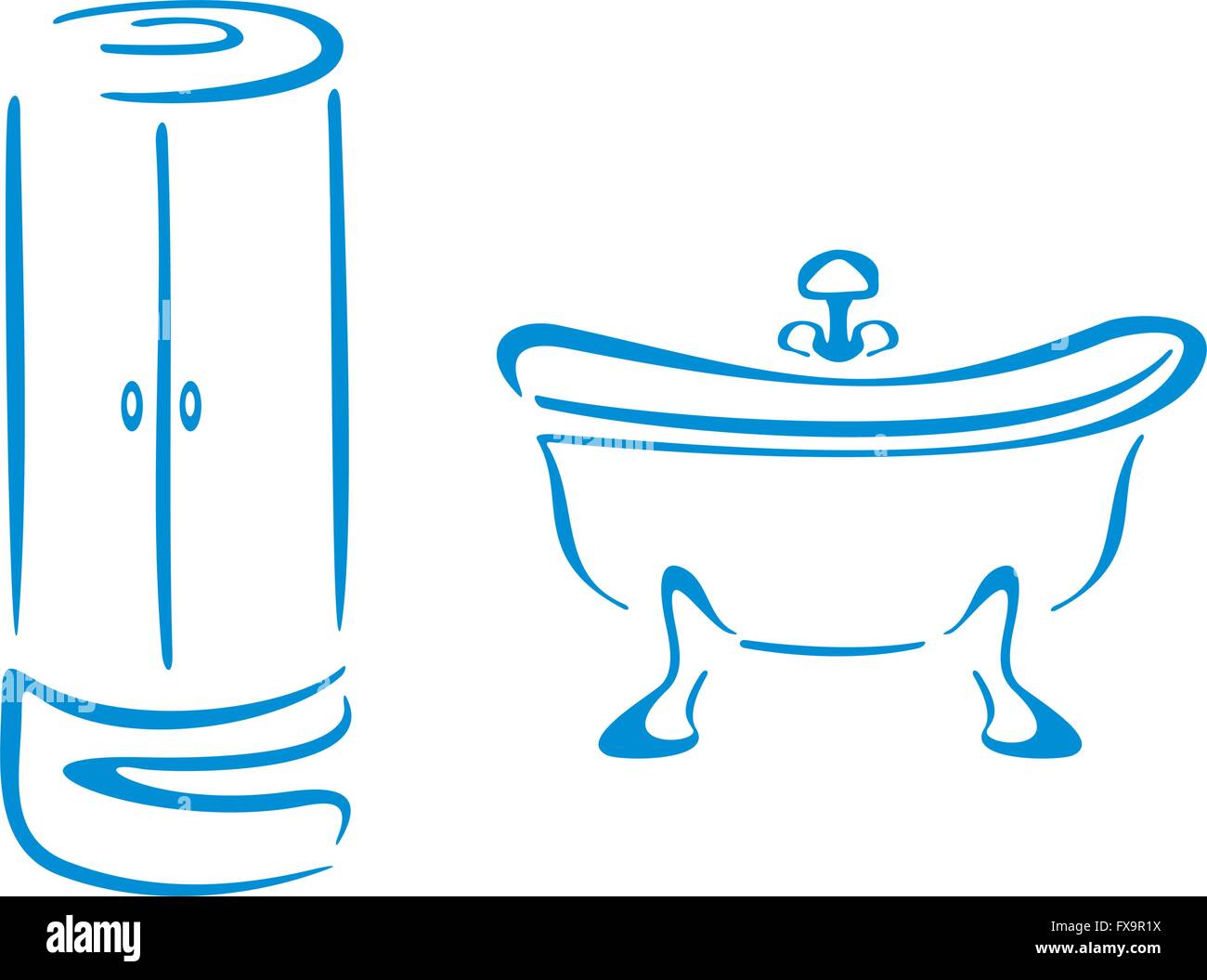 Restroom logo hi-res stock photography and images - Alamy