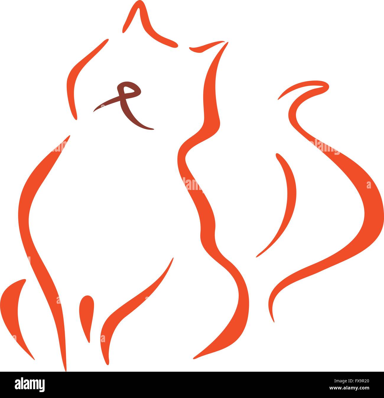 Pet symbol Stock Vector Images - Alamy