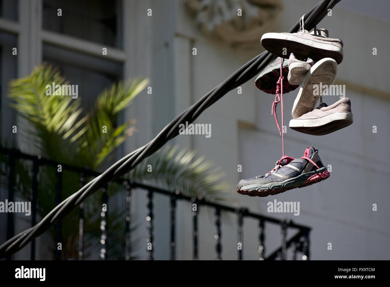 Hung of the cable hi-res stock photography and images - Alamy