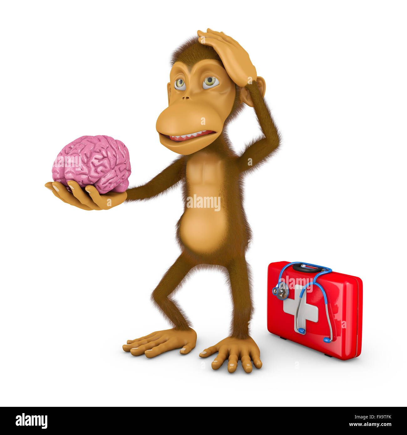 Human gorilla illustration hi-res stock photography and images - Alamy
