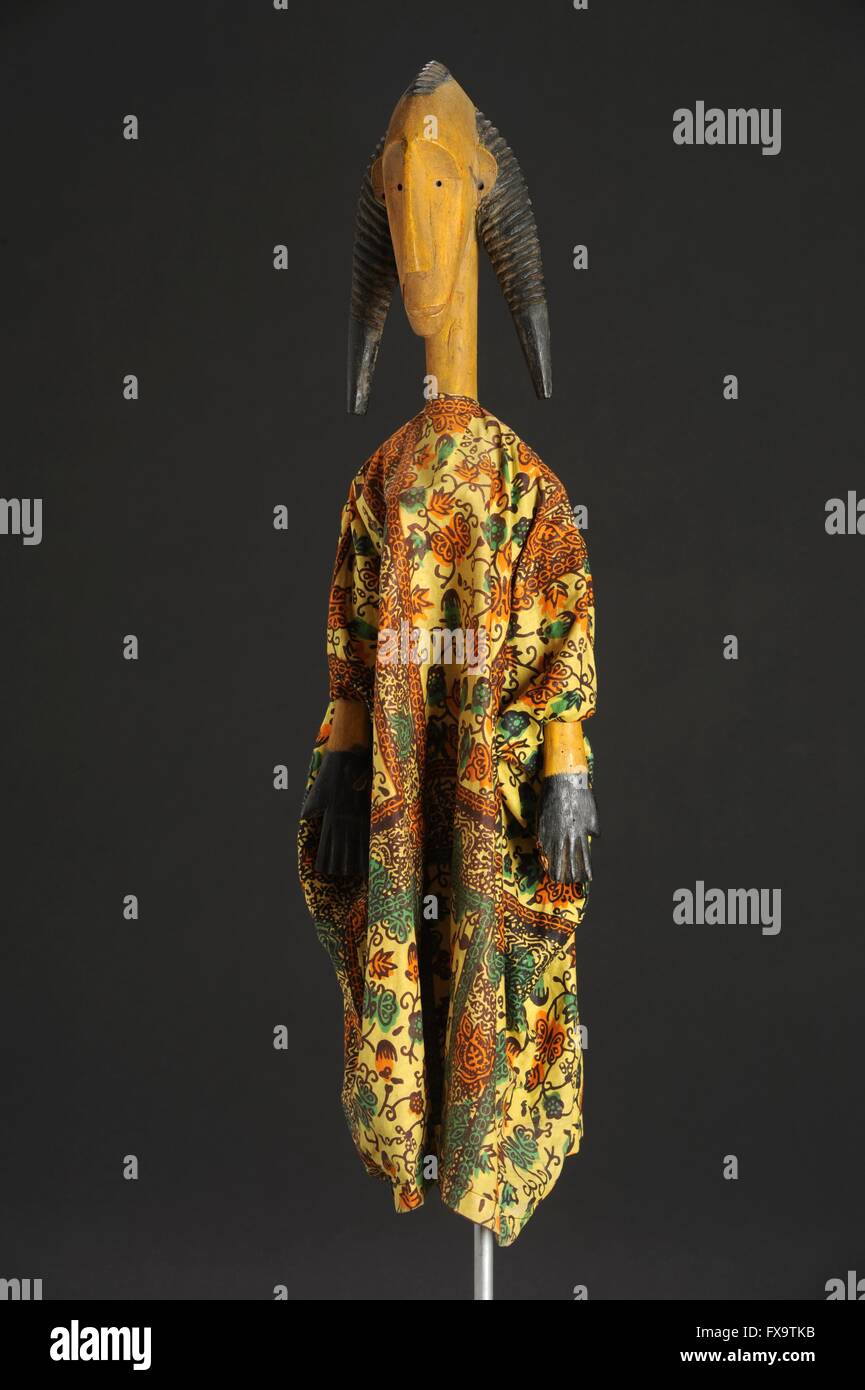 Bamana ceremony puppet from Mali Stock Photo - Alamy