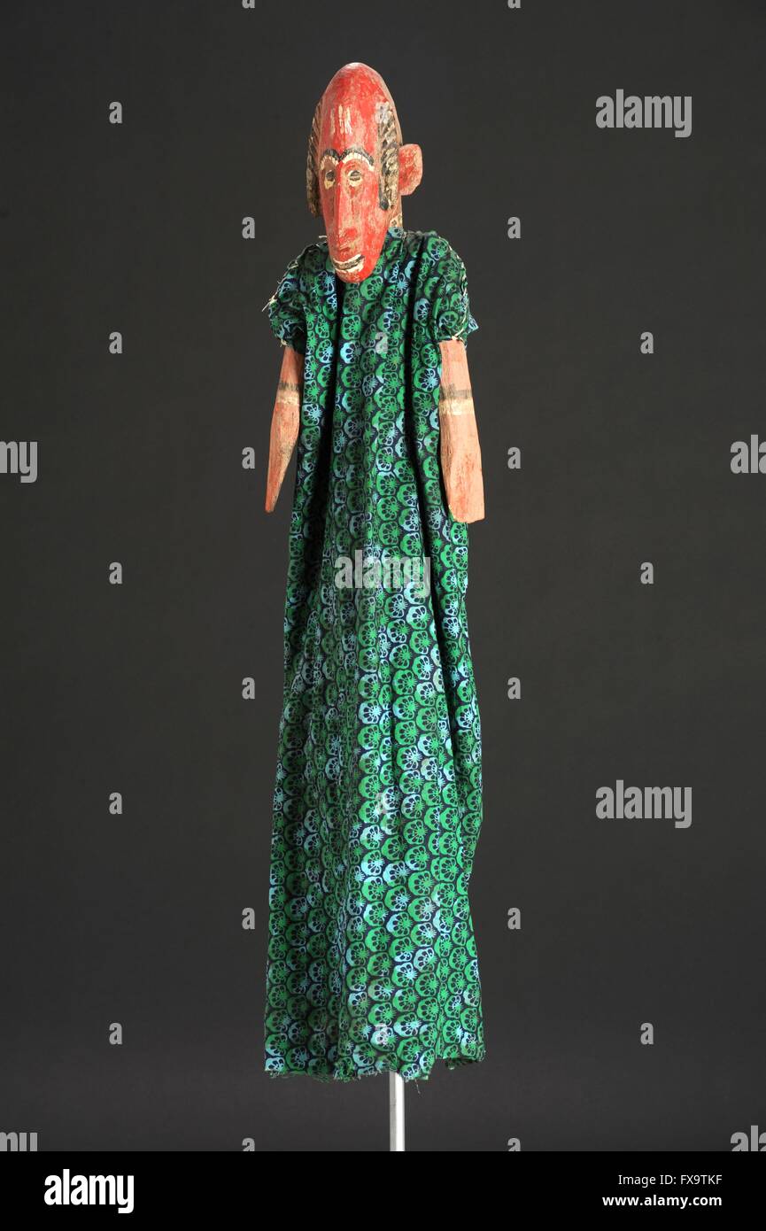 Bamana ceremony puppet from Mali Stock Photo - Alamy