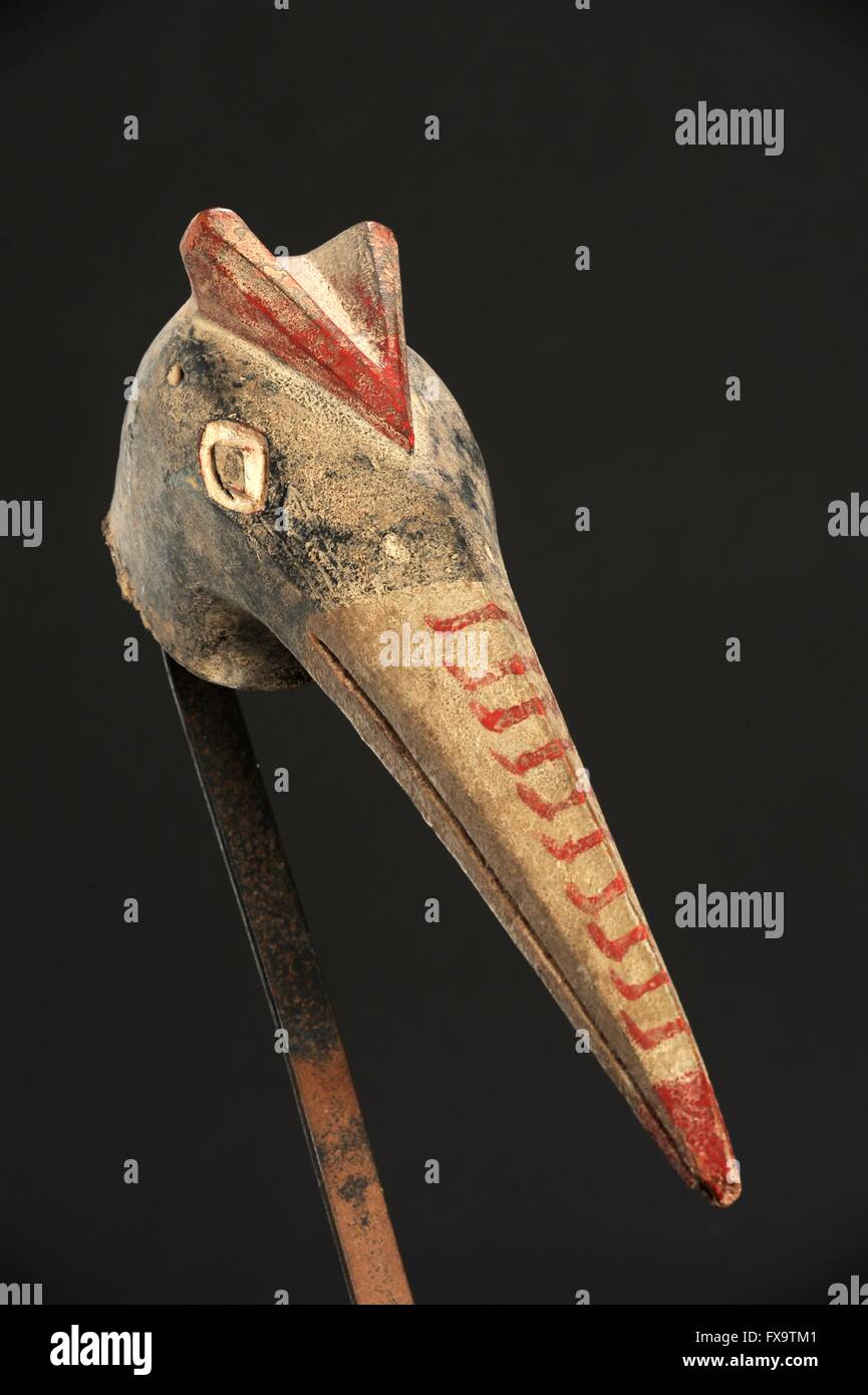 Bamana ceremony mask from Mali Stock Photo - Alamy