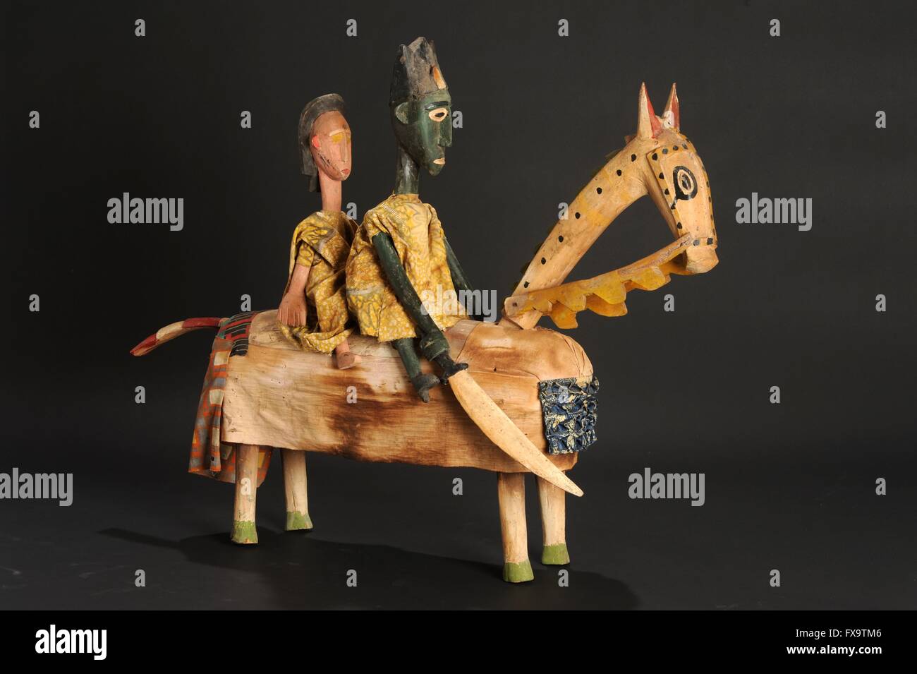 Bamana ceremony puppet from Mali Stock Photo - Alamy