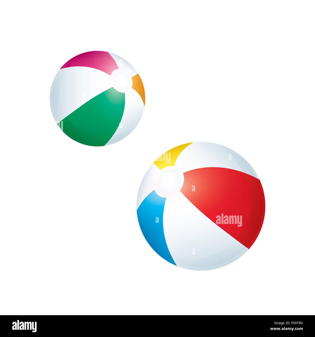Isolated beach ball on hi-res stock photography and images - Alamy