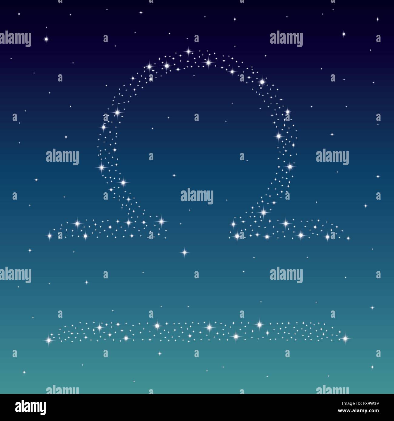 Constellation of libra Stock Vector Images - Alamy
