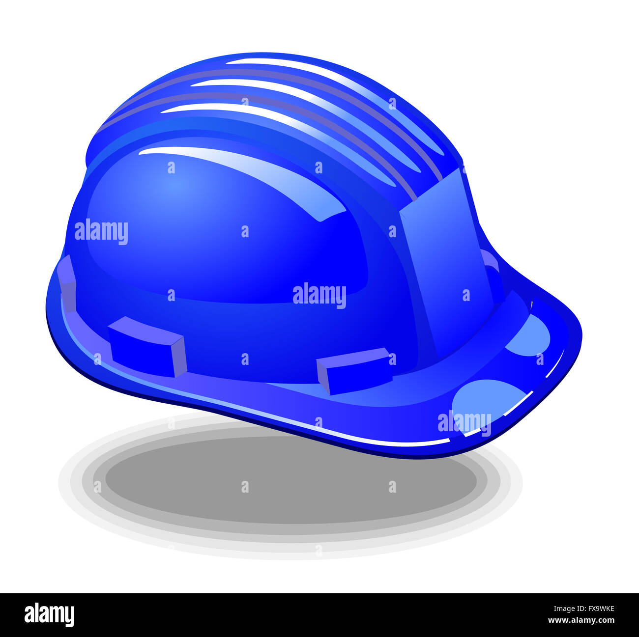 white helmet engineer Stock Photo - Alamy