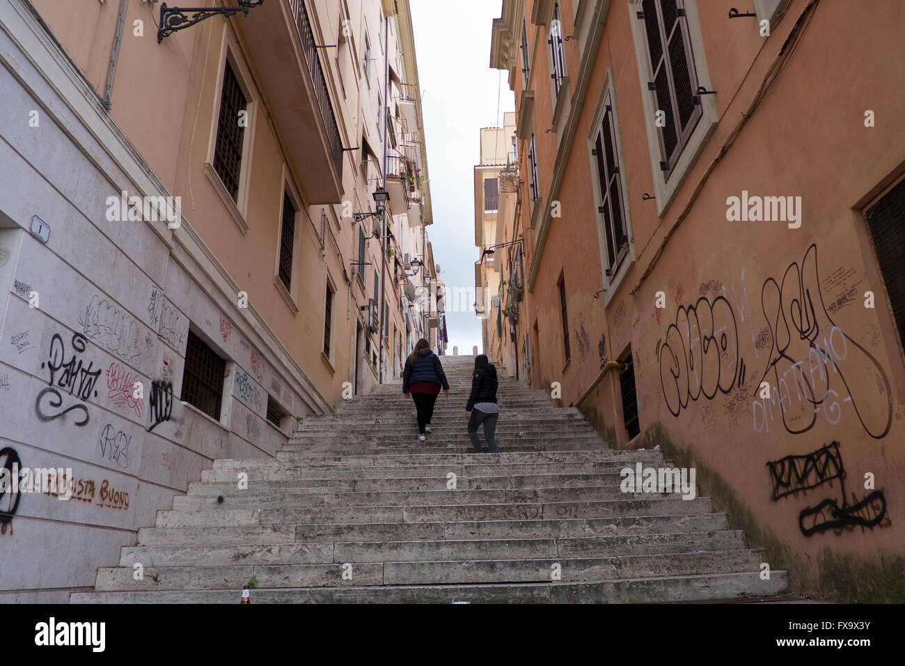 Climb steep steps hi-res stock photography and images - Alamy