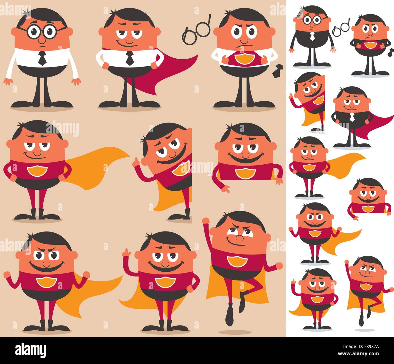 Behind disguise Stock Vector Images - Alamy