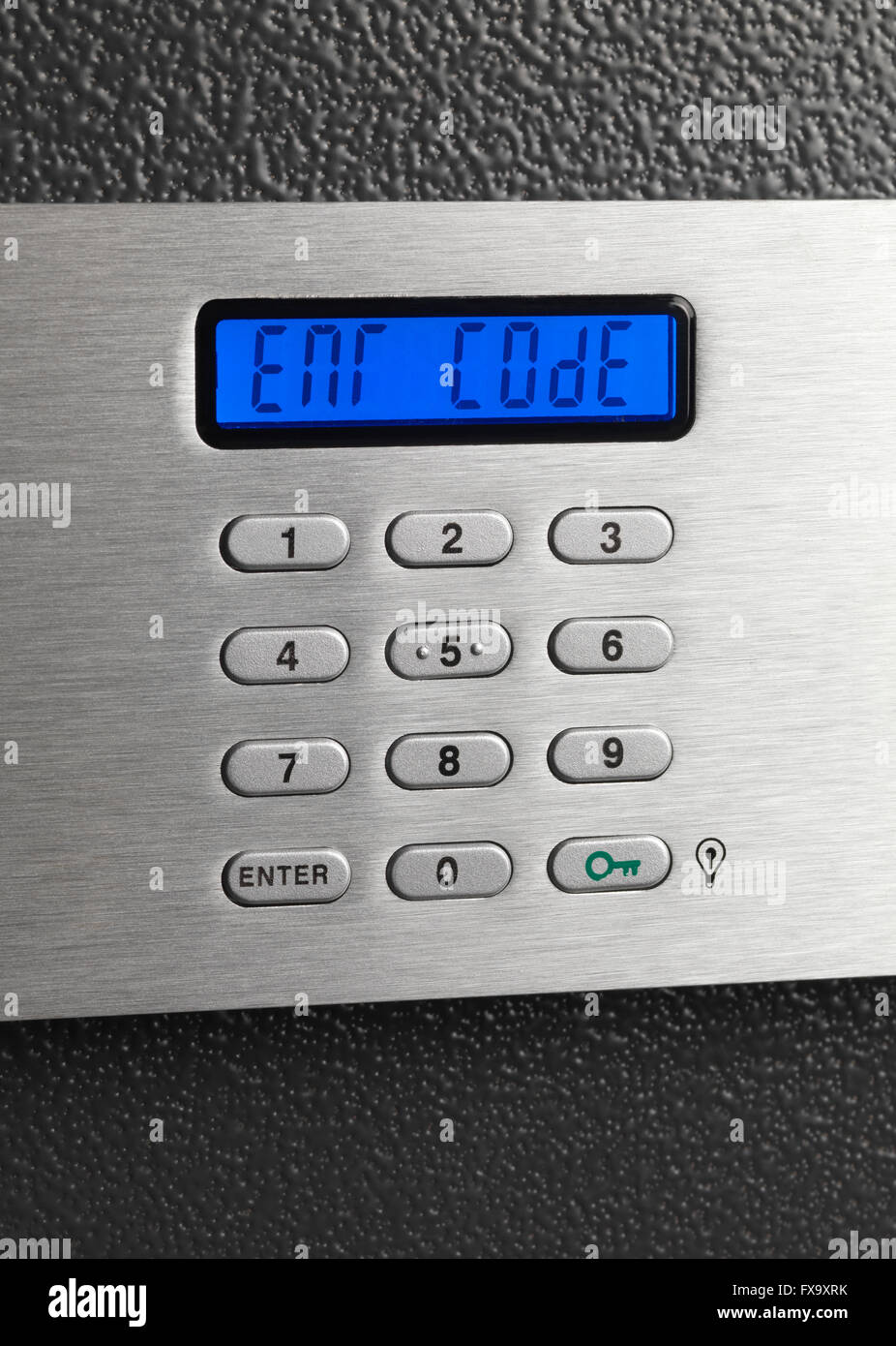 Electronic home safe keypad Stock Photo - Alamy