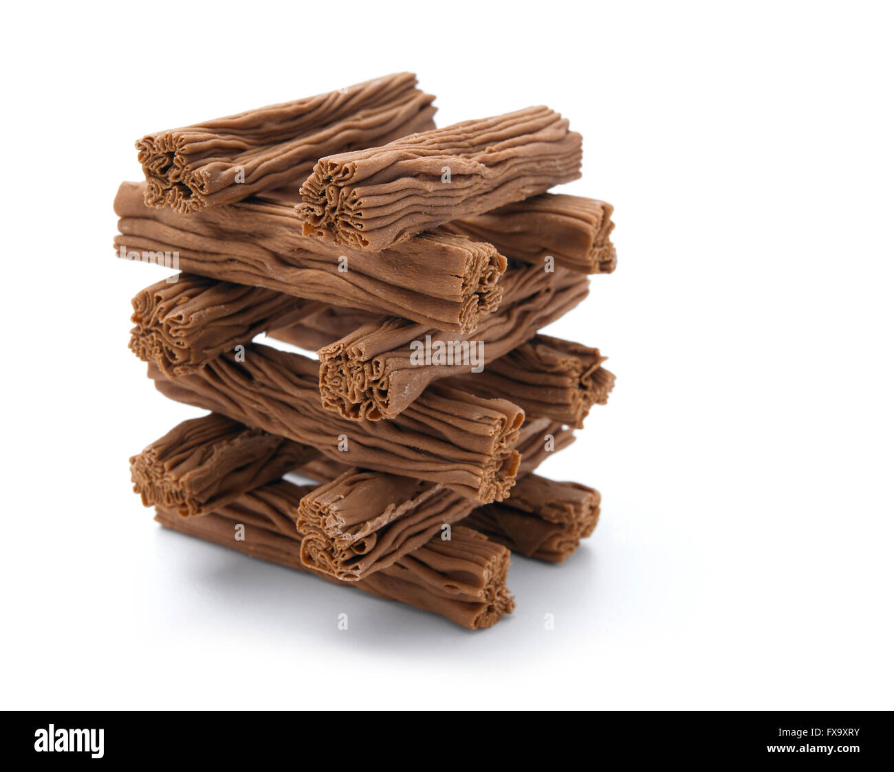 Stack of chocolate bars Stock Photo - Alamy
