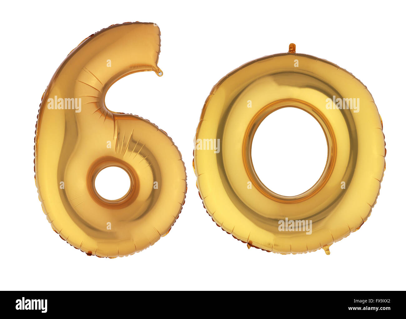Balloon number 60 hi-res stock photography and images - Alamy