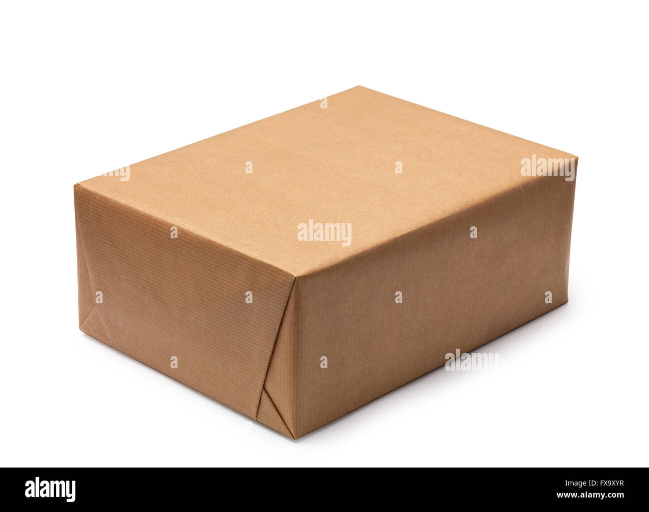 Shipping box Cut Out Stock Images & Pictures - Alamy