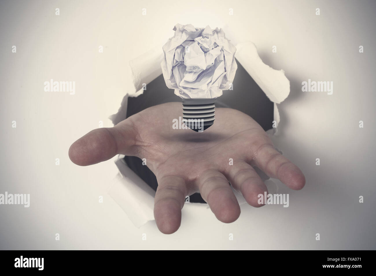 Ripping paper hi-res stock photography and images - Alamy