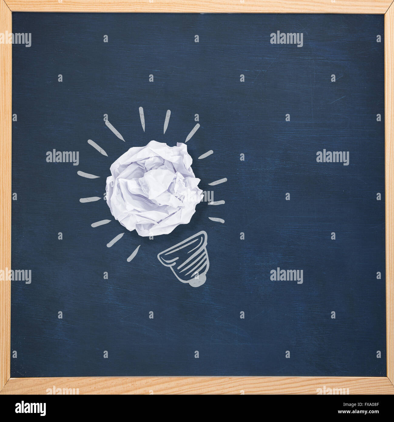 Composite image of light bulb Stock Photo - Alamy