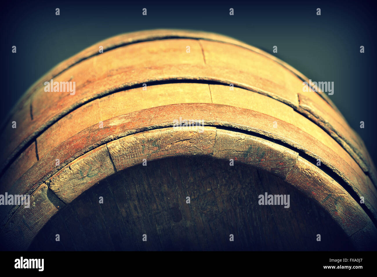 Wooden cask stand hi-res stock photography and images - Alamy