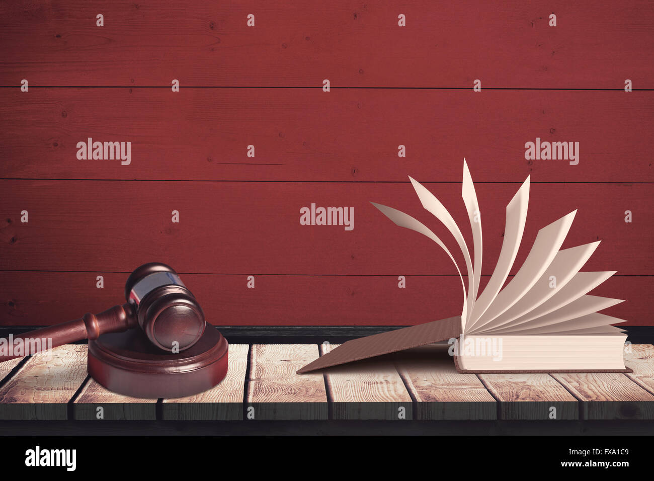 Digital composite image of open book hi-res stock photography and ...