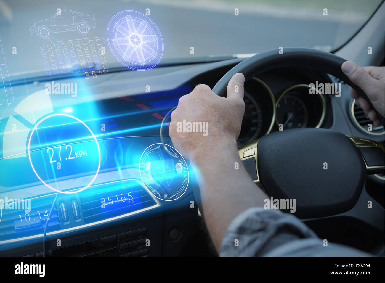 Car trunk illustration hi-res stock photography and images - Alamy