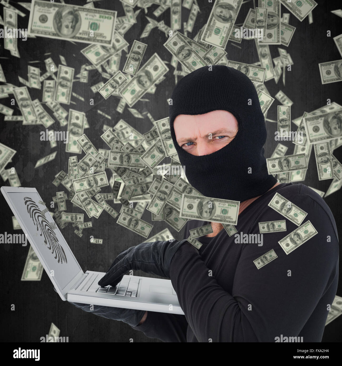 Hacker black money hi-res stock photography and images - Alamy