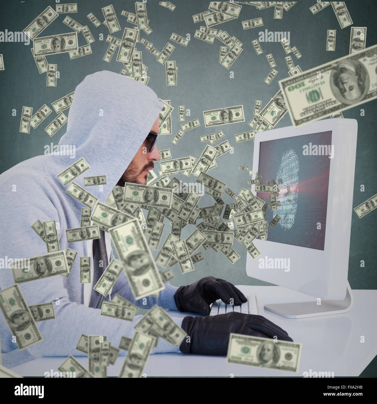 Hacking money hi-res stock photography and images - Alamy