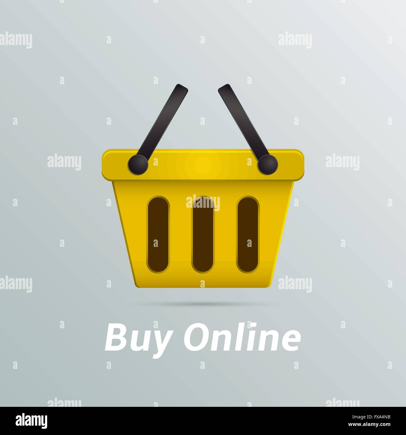 Shopping basket buy now online Stock Vector Image & Art - Alamy