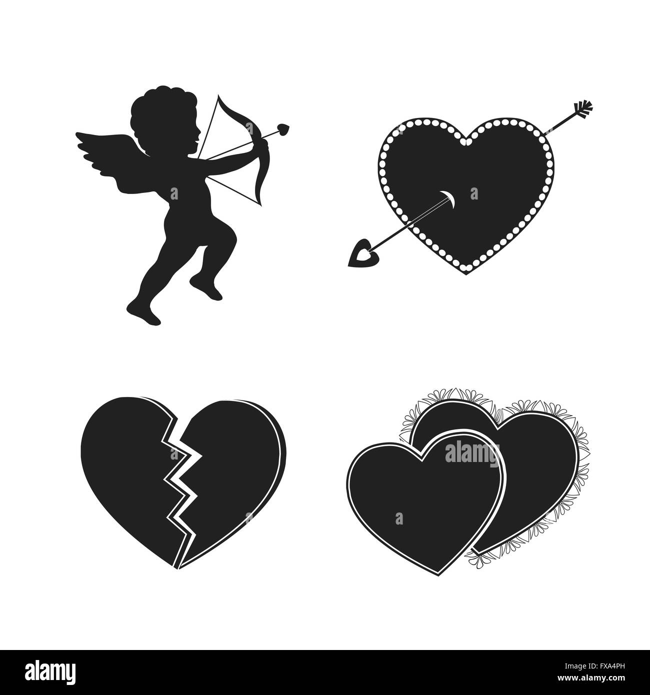 Tattoos collection Cut Out Stock Images & Pictures - Alamy