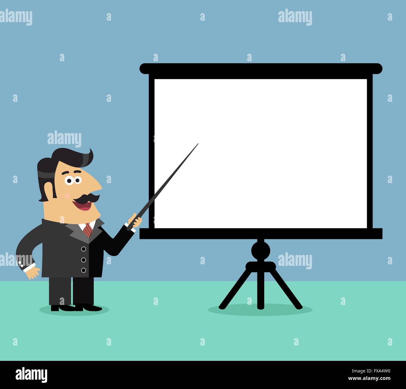 Business presentation scene Stock Vector Image & Art - Alamy