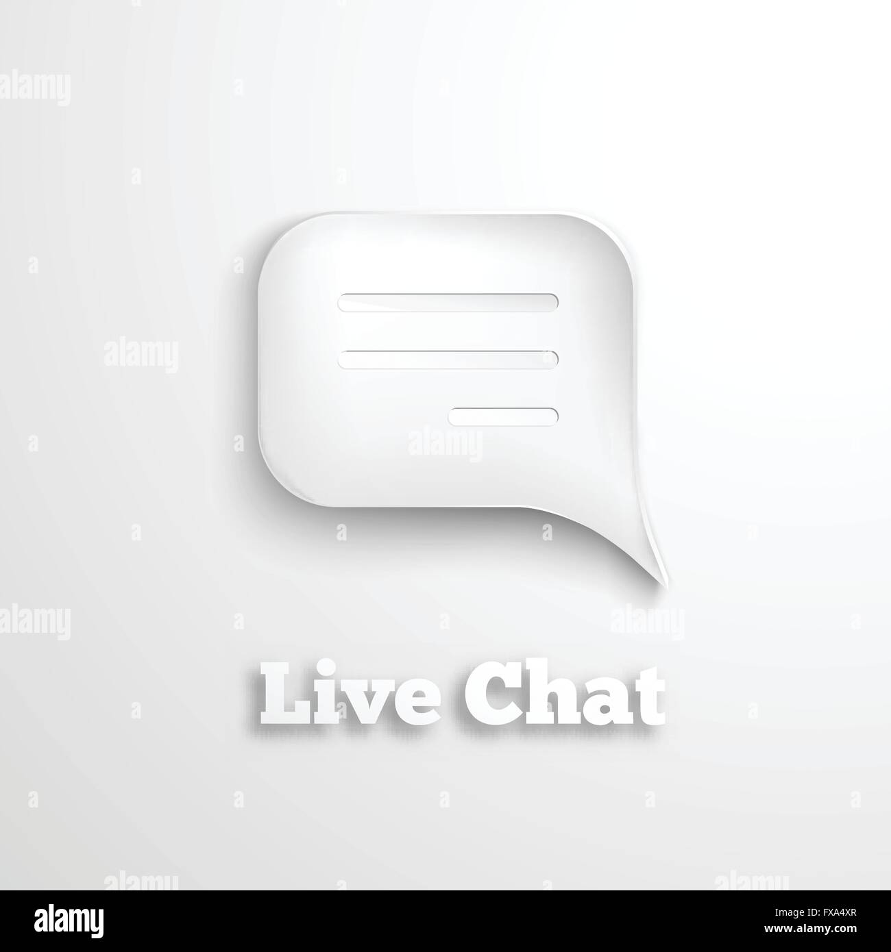 Live sticker sign on Stock Vector Images - Alamy