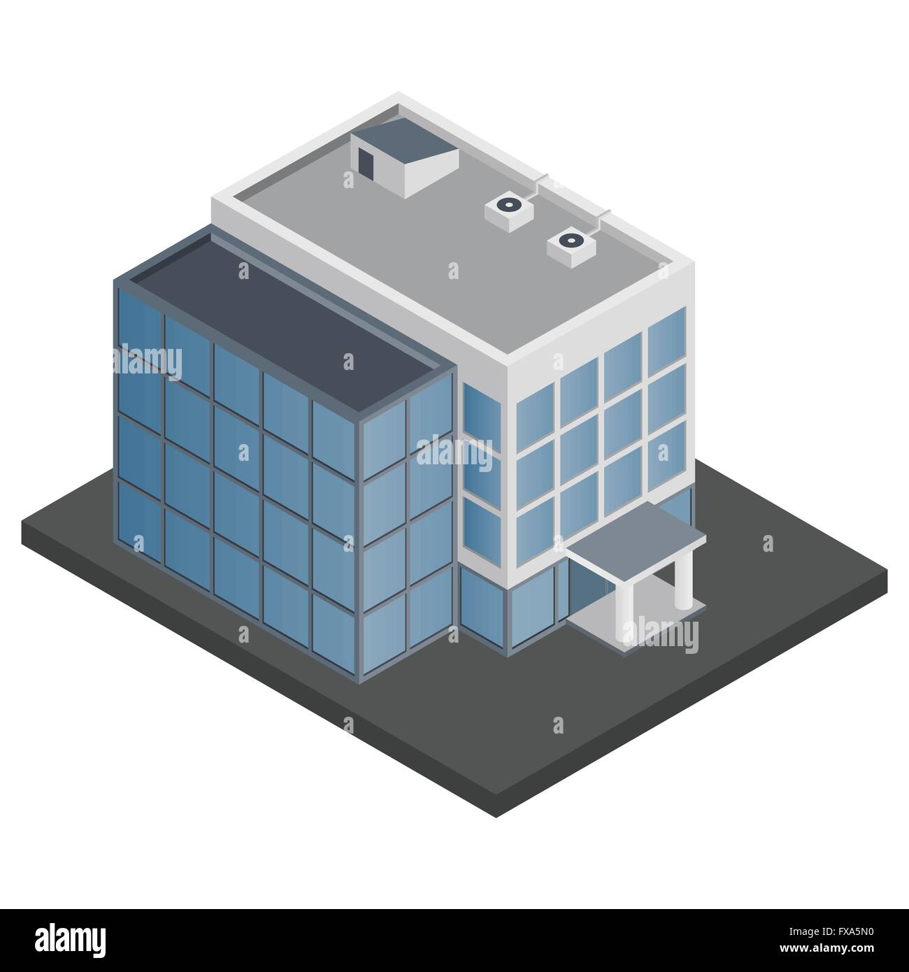 Modern buildings and urban life office buildings and office buildings ...