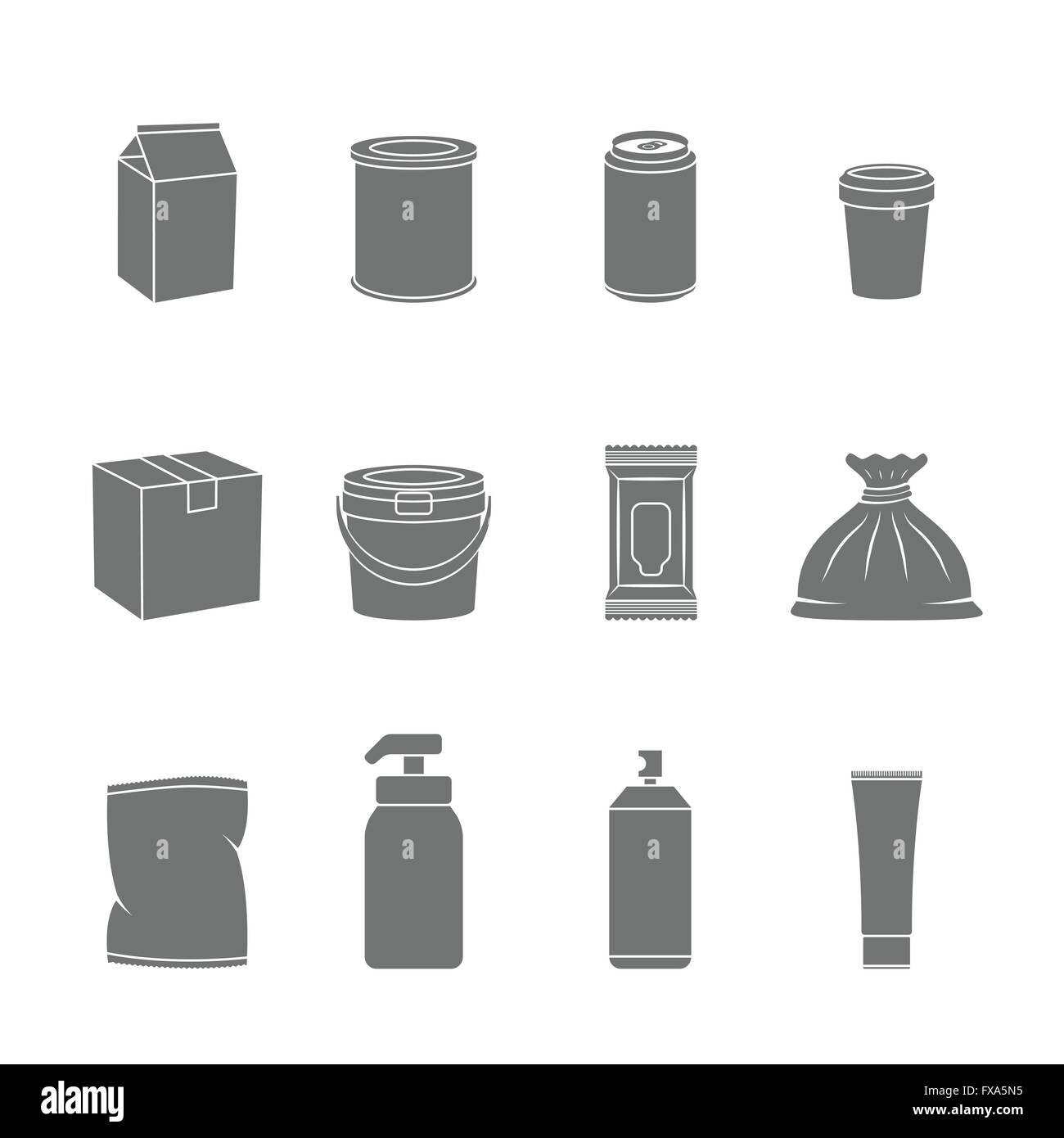Spray can container pictogram hi-res stock photography and images - Alamy