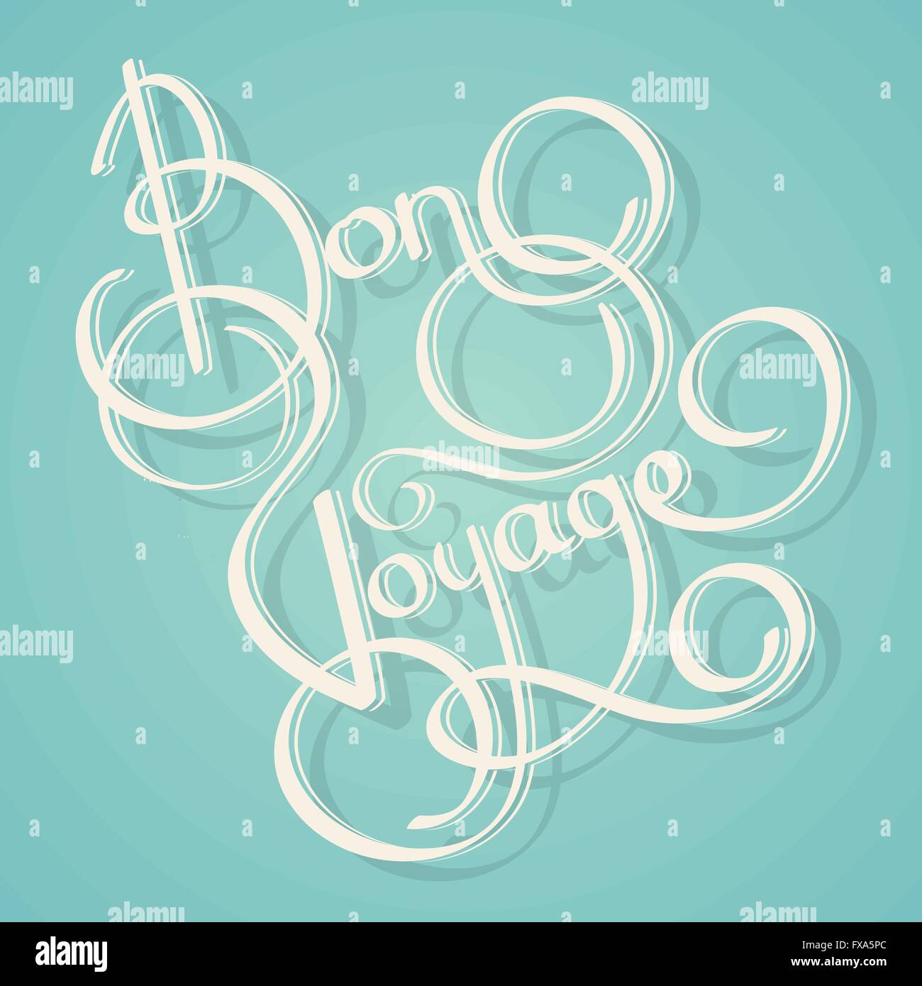 Inscription bon voyage hi-res stock photography and images - Alamy
