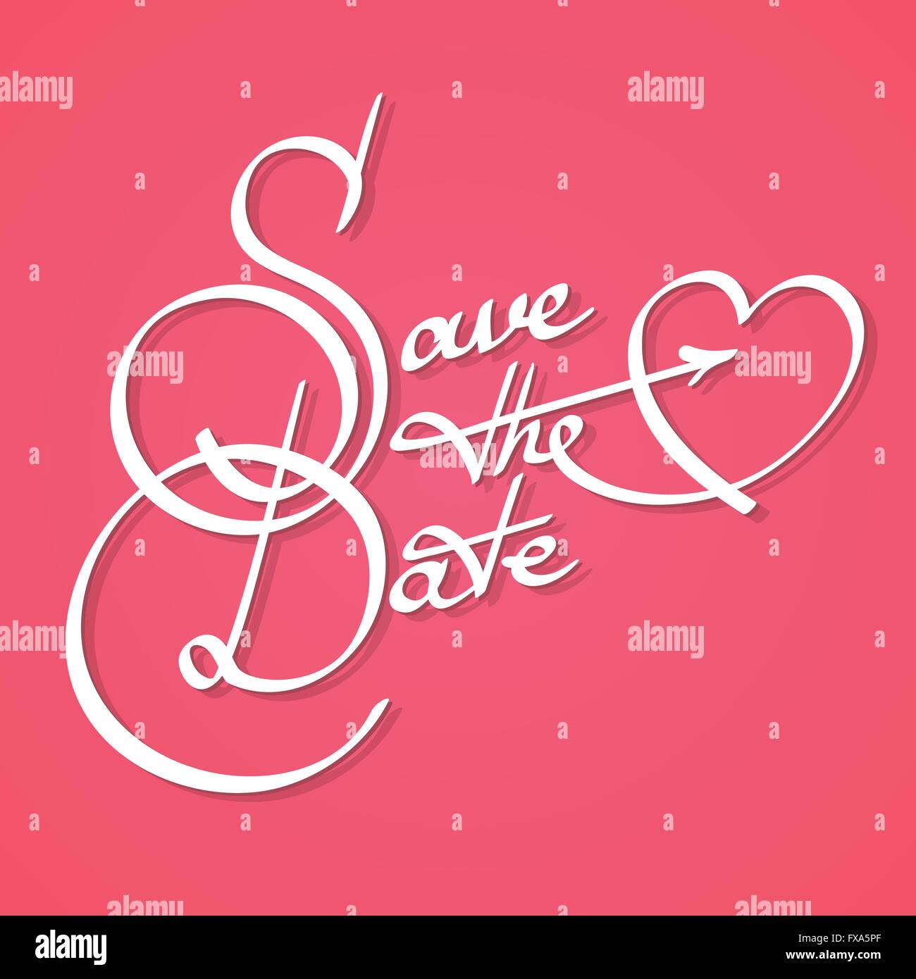 Save the date calligraphy Stock Vector Image & Art - Alamy