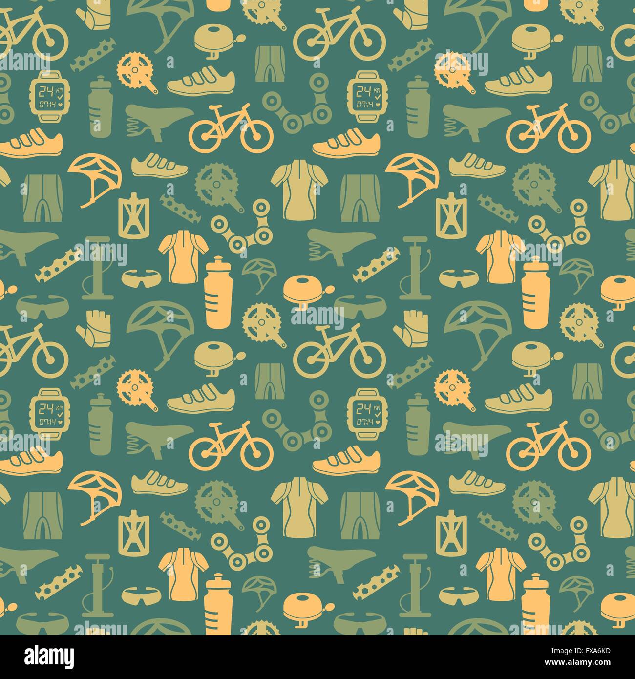 Cycling components Stock Vector Images - Alamy