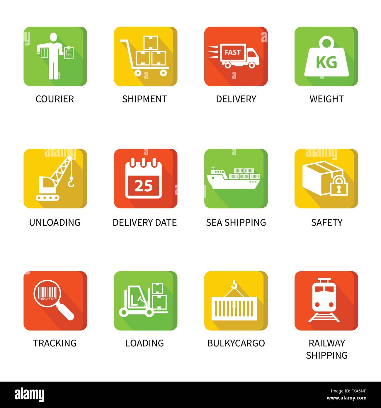 Logistic tracking Stock Vector Images - Alamy