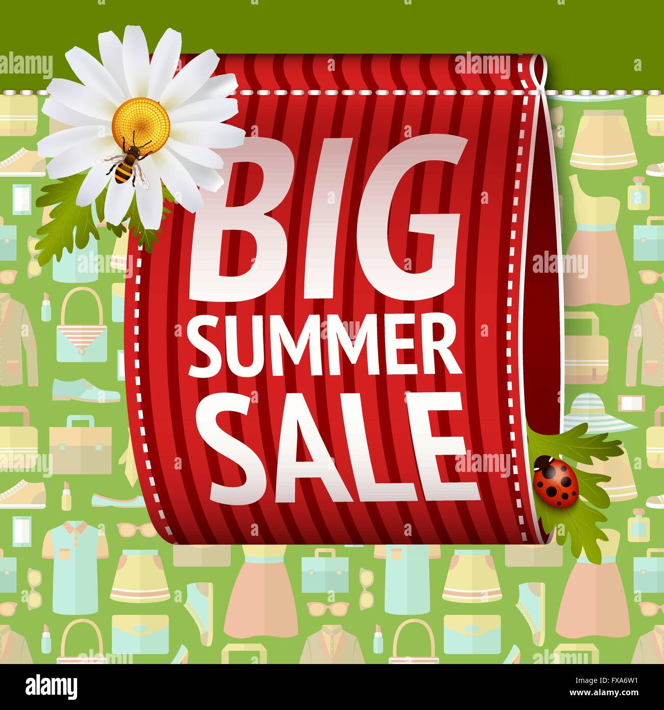 Clothing size label set Stock Vector Images - Alamy