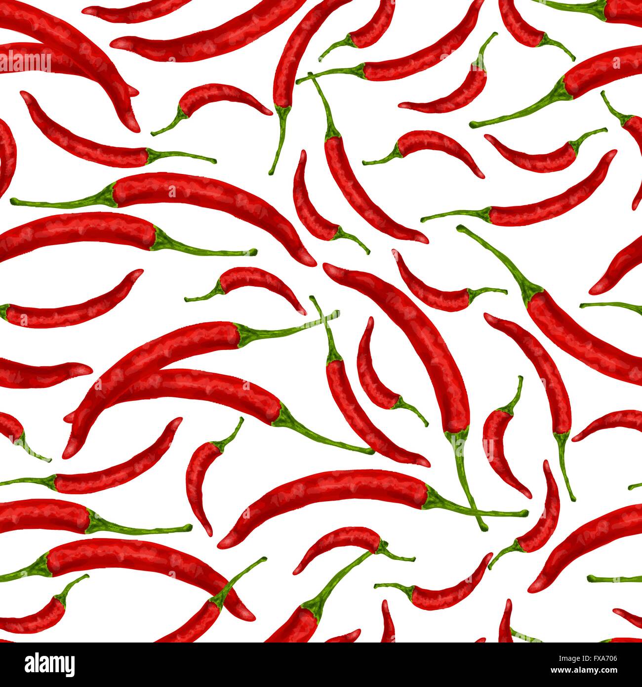 Decorative chilli plant Stock Vector Images - Alamy