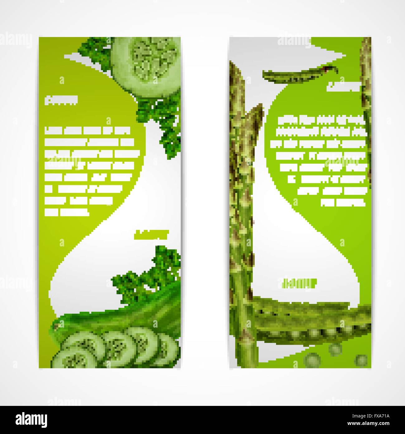 Vegetables vertical banners Stock Vector Image & Art - Alamy