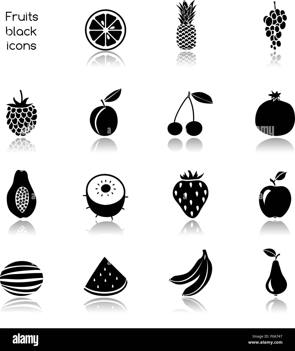 Fresh orange apple fruits Black and White Stock Photos & Images - Alamy