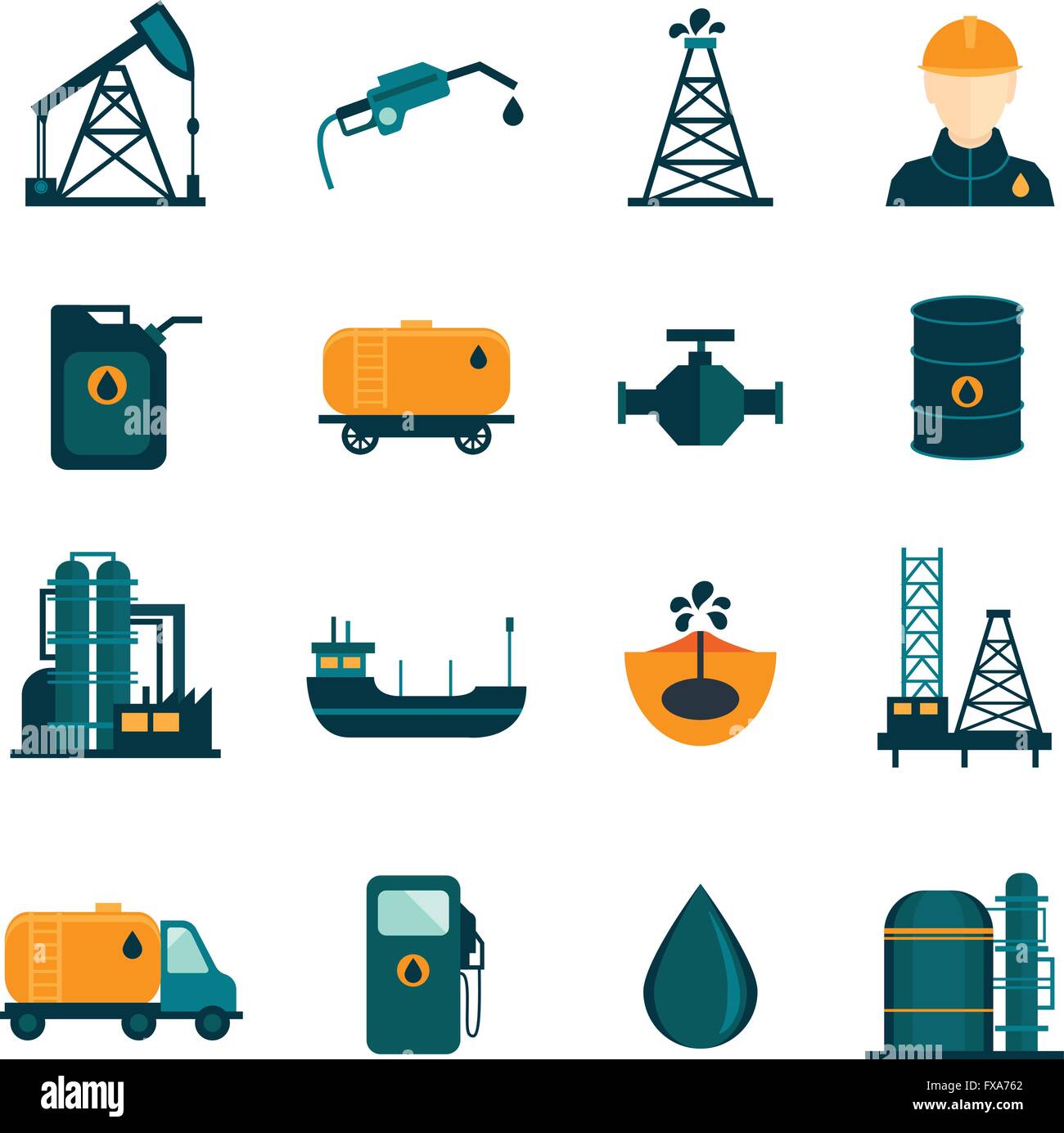 Cargo terminal complex Stock Vector Images - Alamy