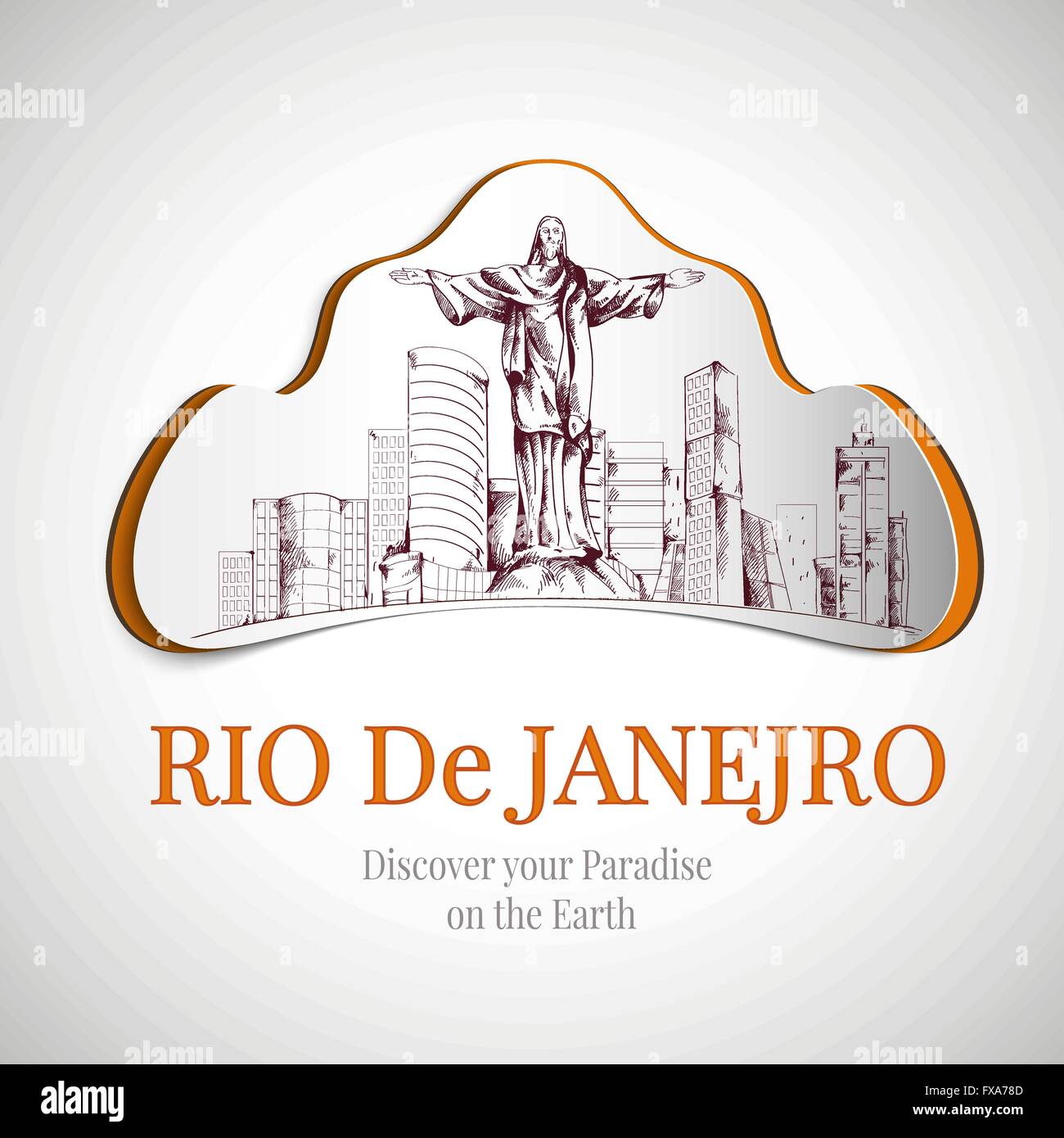 Rio de Janeiro city emblem Stock Vector Image & Art - Alamy