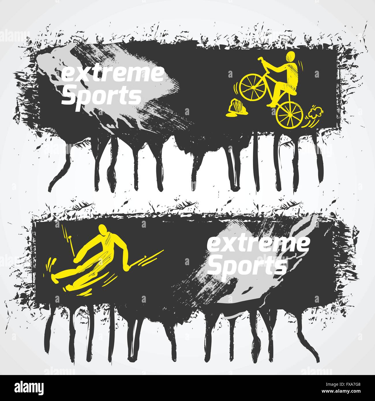 Extreme sports banner Stock Vector Image & Art - Alamy