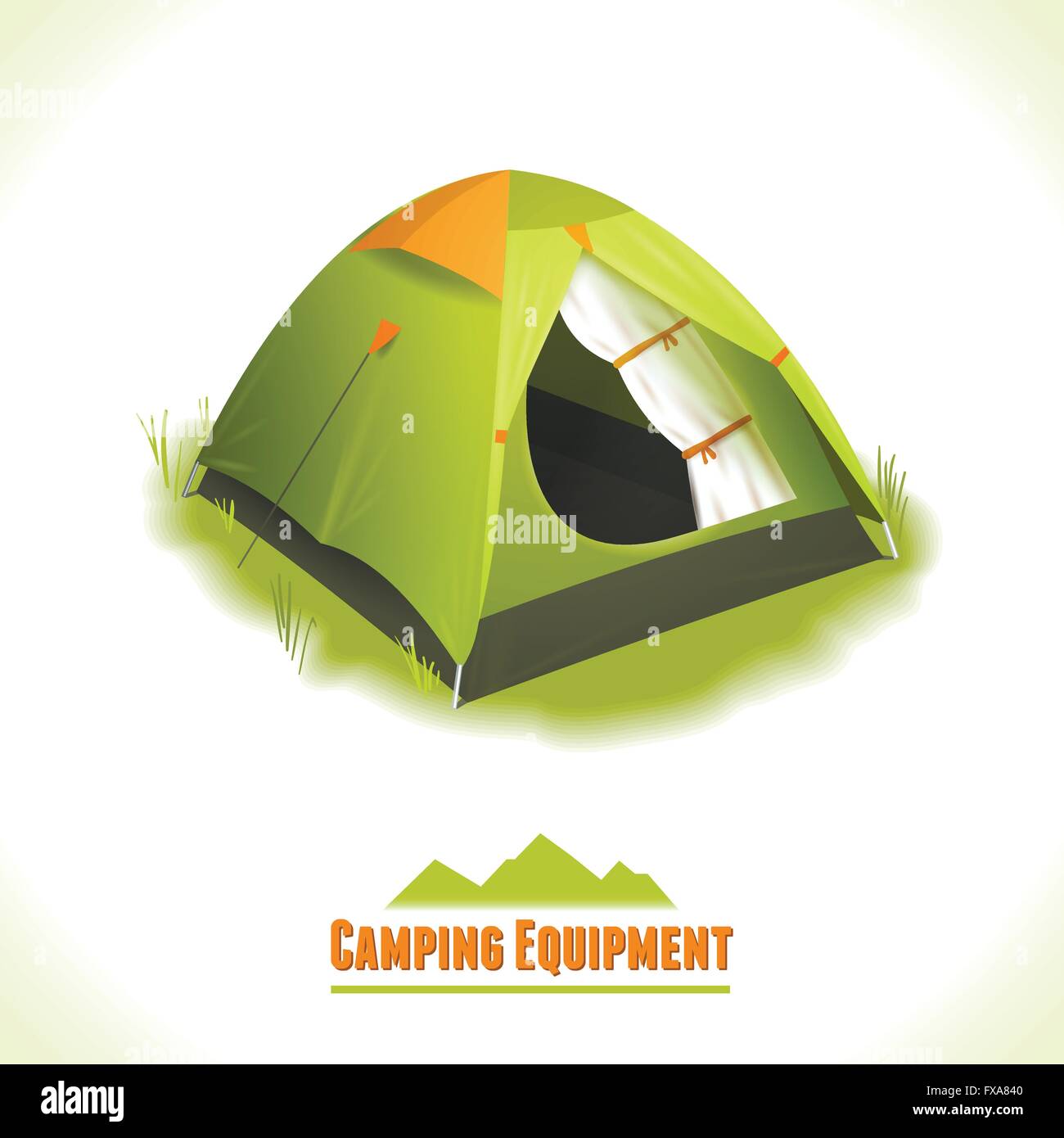 Camping symbol tent Stock Vector Image & Art - Alamy