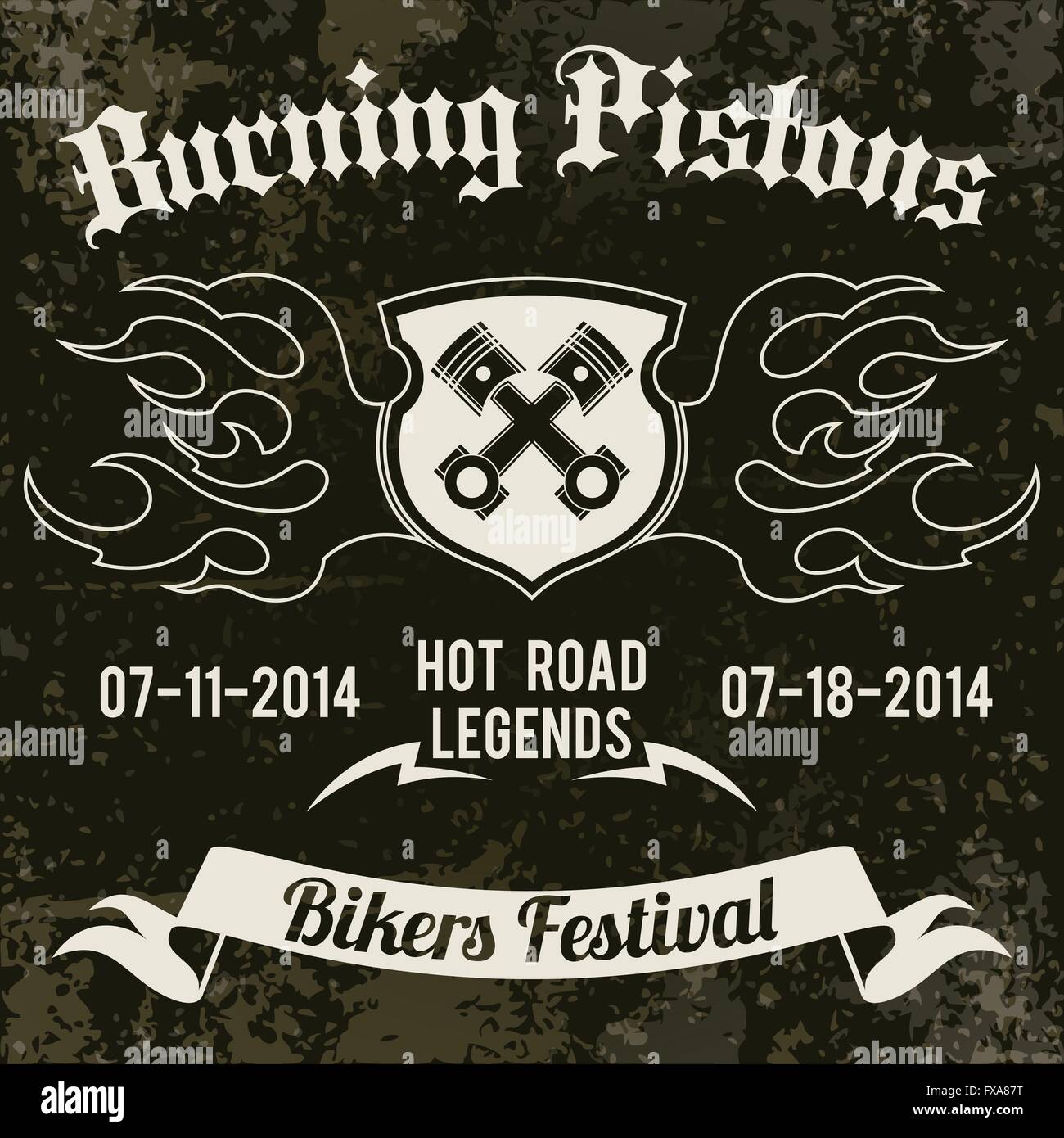 Motorcycle design poster Stock Vector Image & Art - Alamy