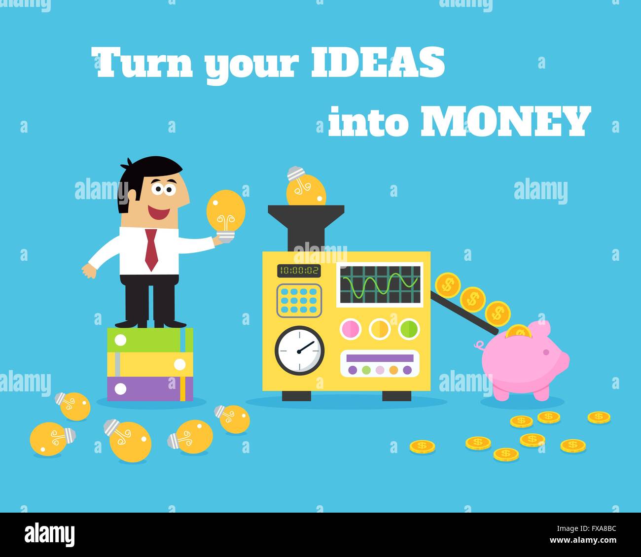 Money converter hi-res stock photography and images - Alamy
